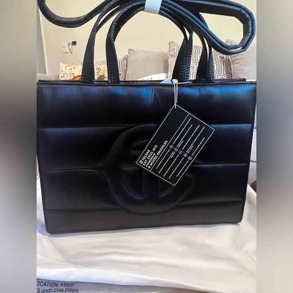 Telfar | Bags | Brand New Telfar X Mooseknuckle Black Puffer | Poshmark